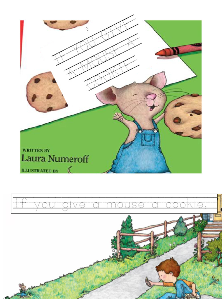 Tracing If You Give A Mouse A Cookie | PDF