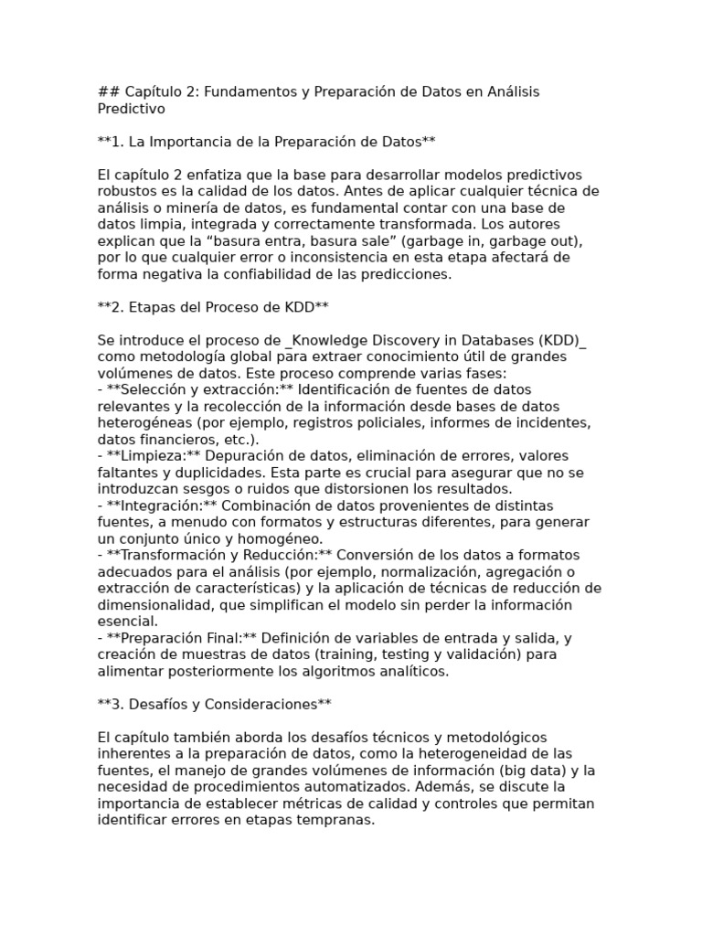Capítulos 2 y 11 McCue | PDF | Procesamiento de datos | Datos
