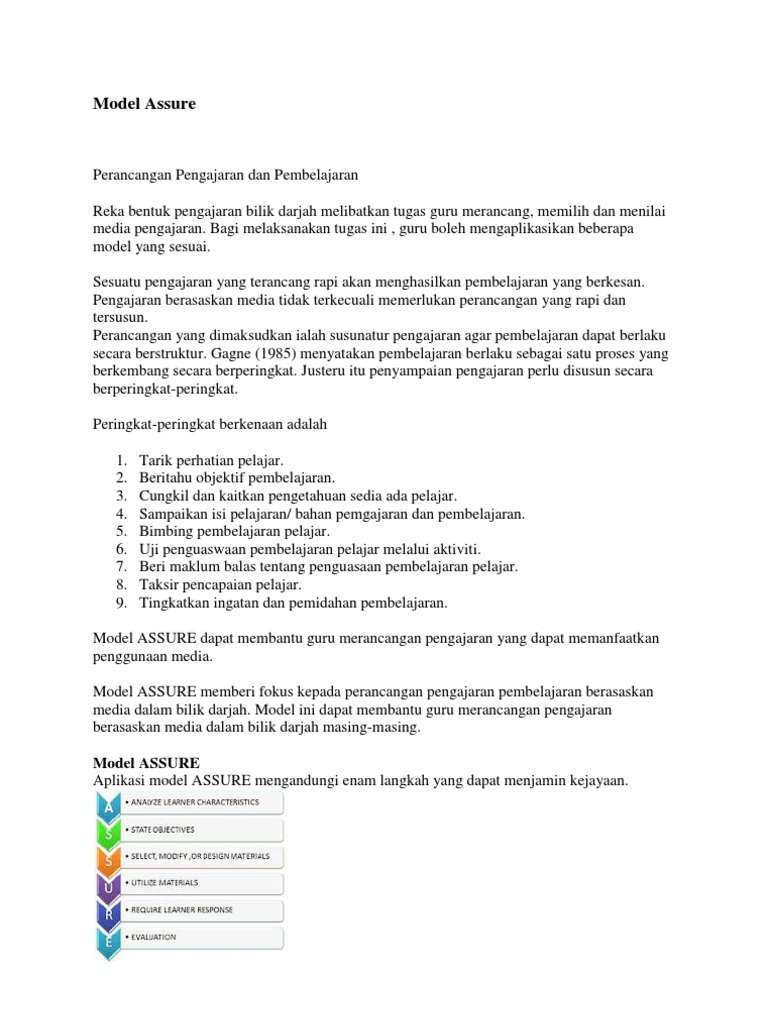 Model Assure | PDF