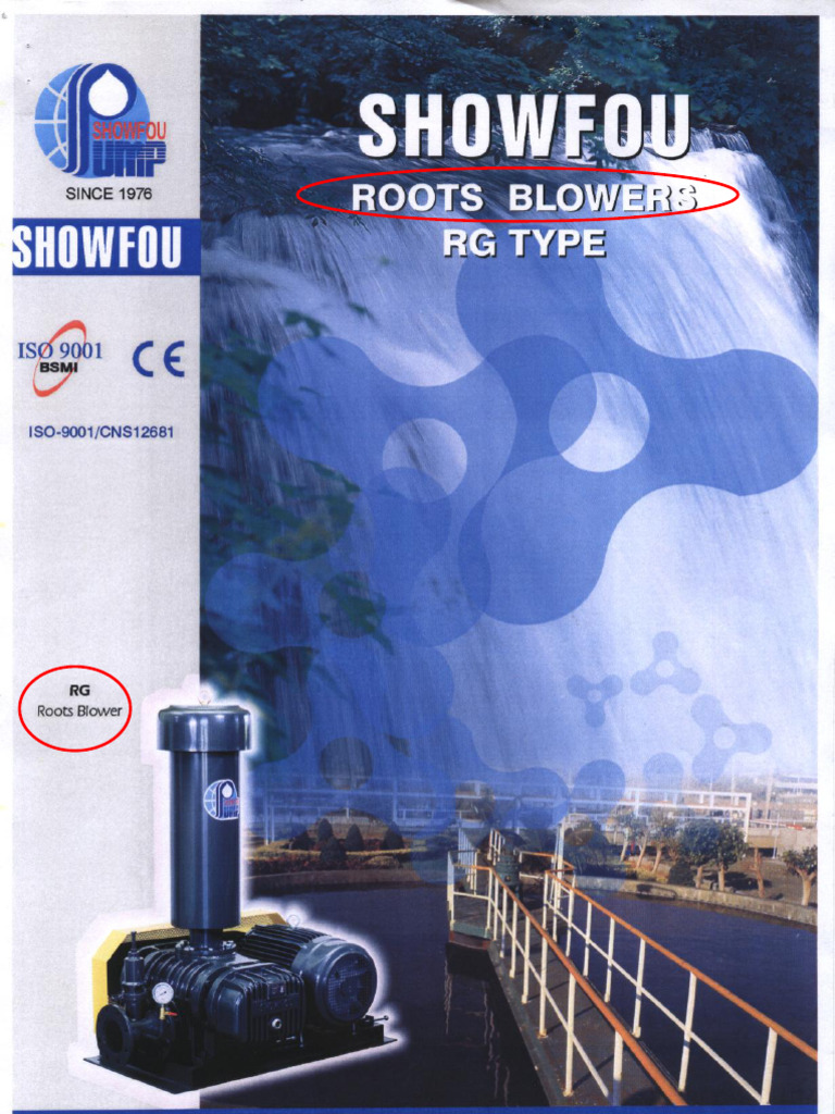 Showfou Blower Type RG 65 | PDF