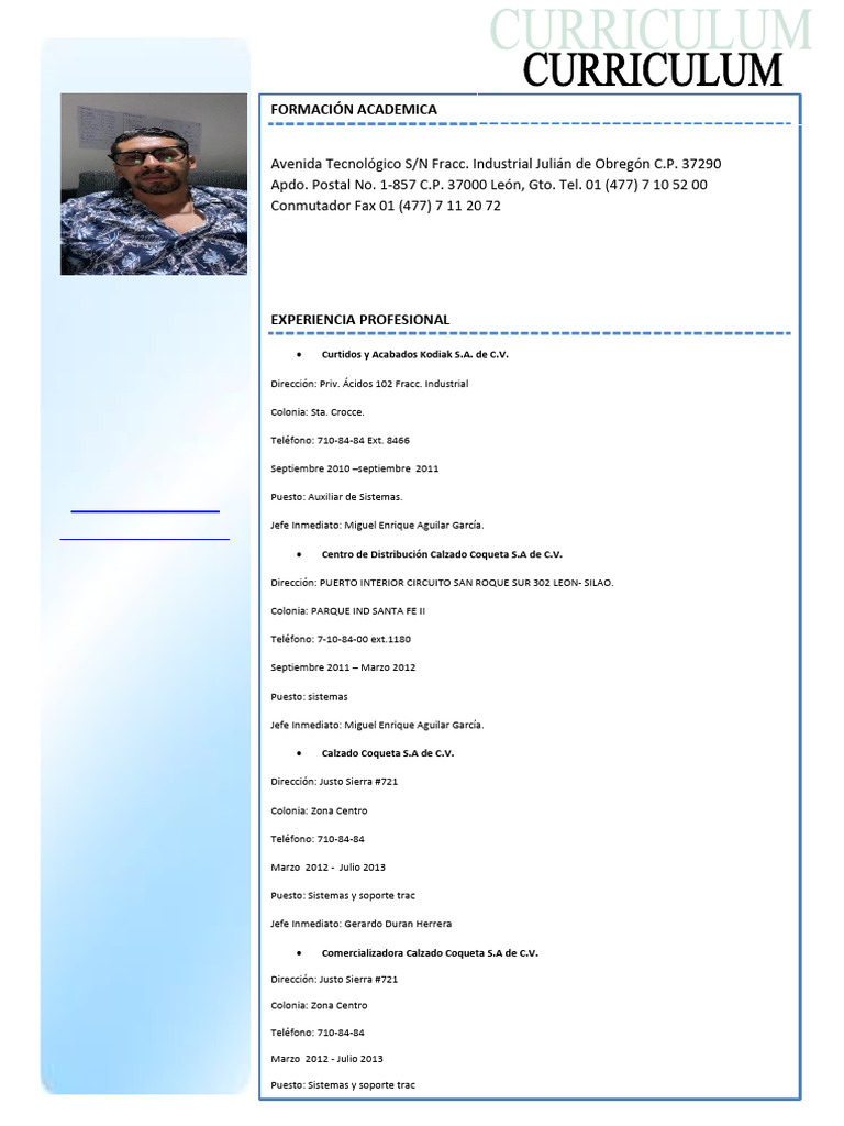 Cv Carlos Alcala | PDF | Microsoft Windows | Informática