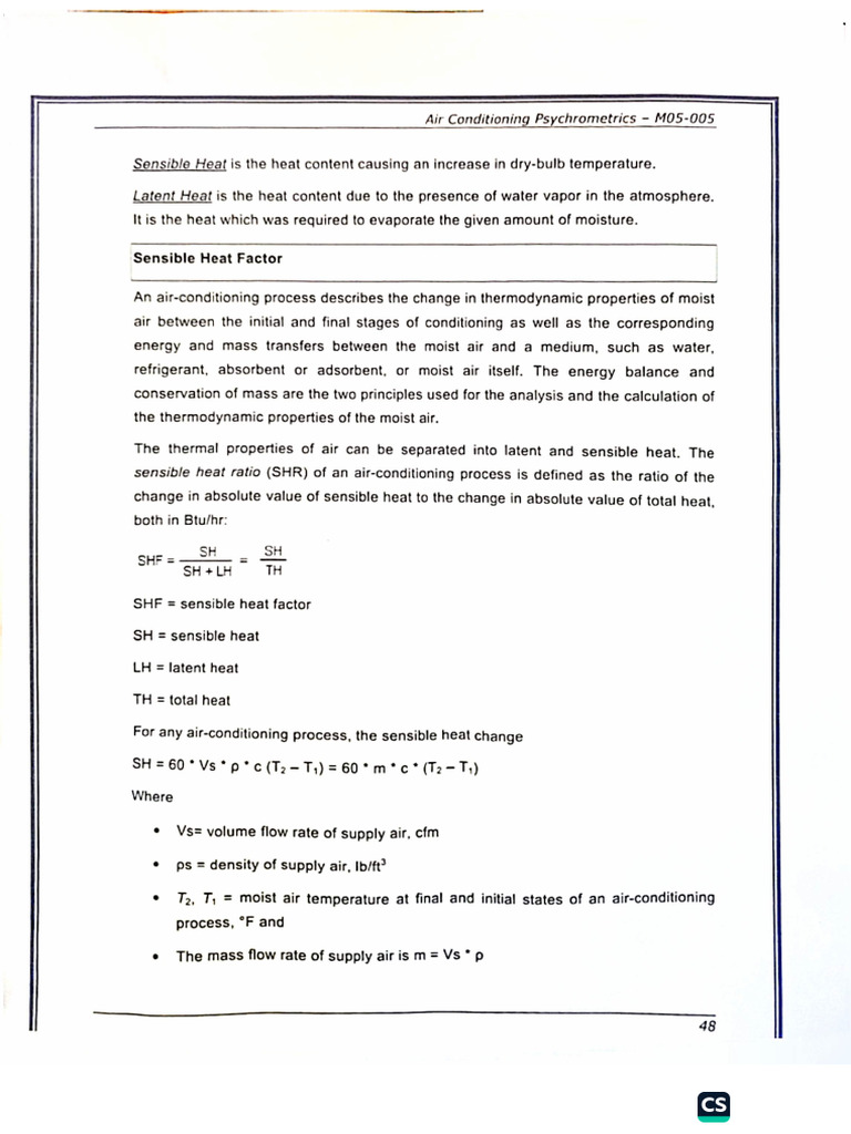 Heating Ventilation and Air Conditioning Notes 3 | PDF