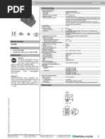 NJ8-18GM-N-10M Inductive Sensor Guide | PDF | Physical Quantities ...