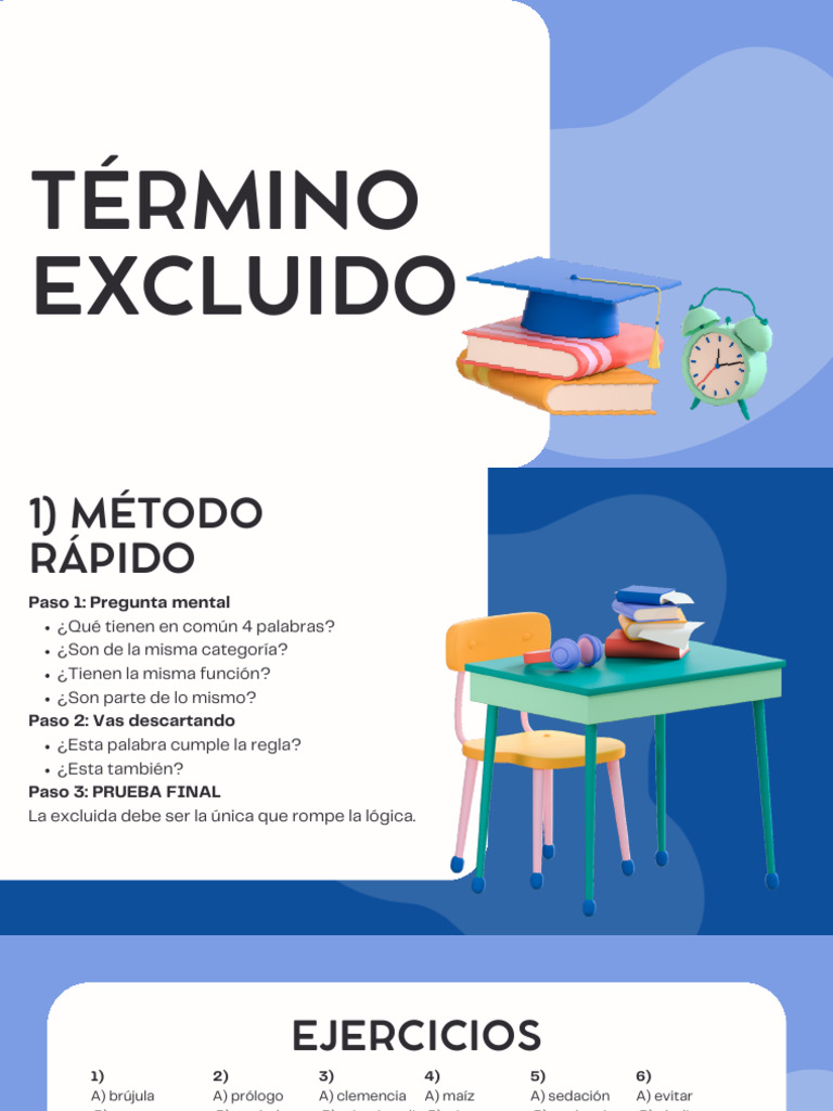 Clase Término Excluido | PDF