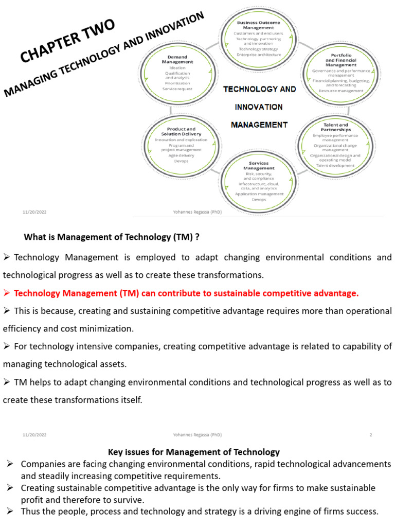 Course Material of Chapter 2@Sheger MPM | PDF | Innovation | Creativity