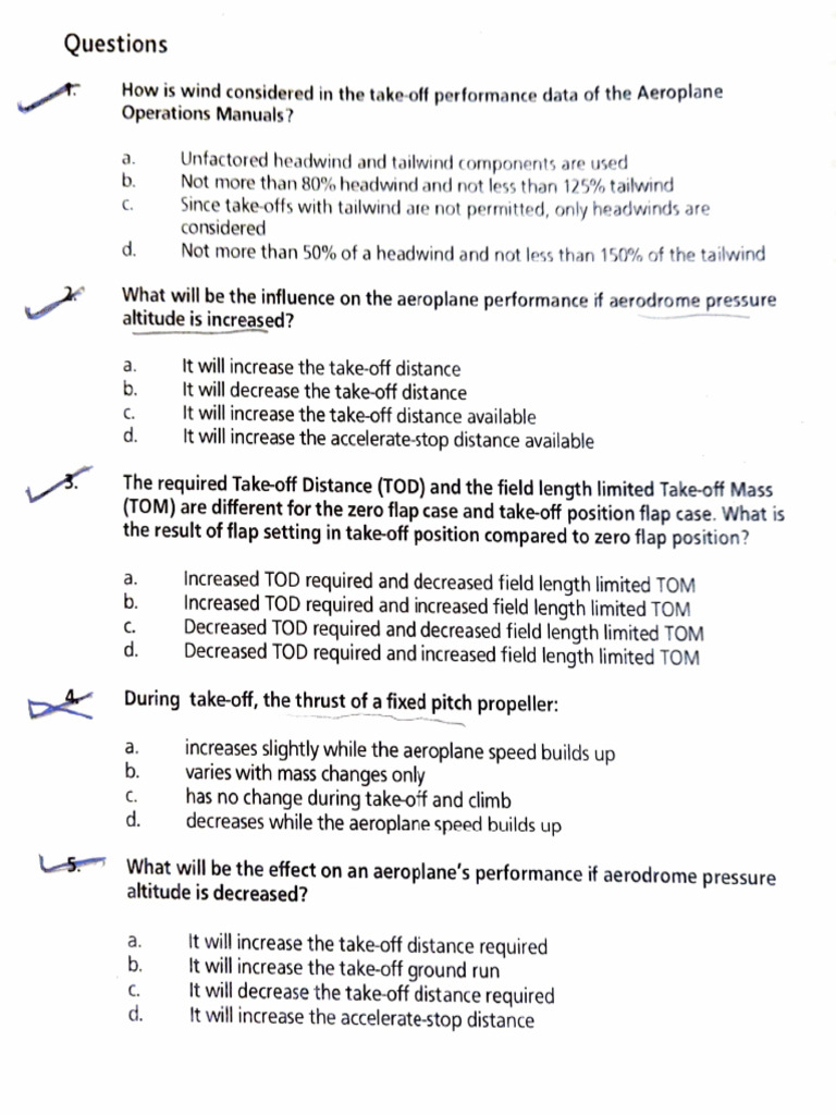 Performance Questions + Answer Key | PDF