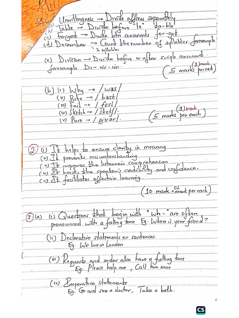 Language 1 Marking Scheme 2026 | PDF