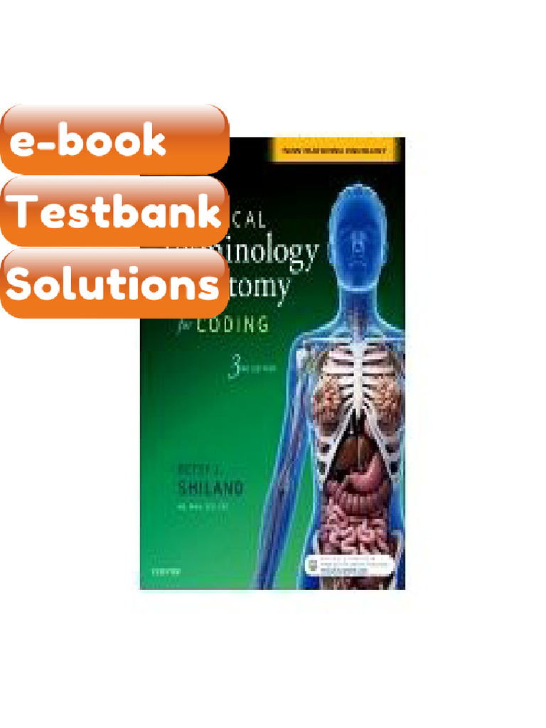 Medical Terminology and Anatomy for Coding 3rd Edition by Shiland ...