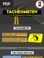 Stadia Method in Tacheometry | PDF | Surveying | Metrology