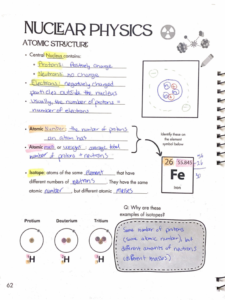 Nuclear Physics Notes | PDF