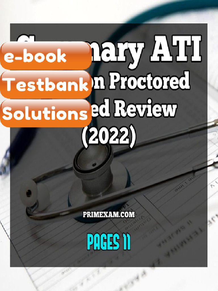Testbank Summary ATI Nutrition Proctored Focused Review 2022 Fast ...