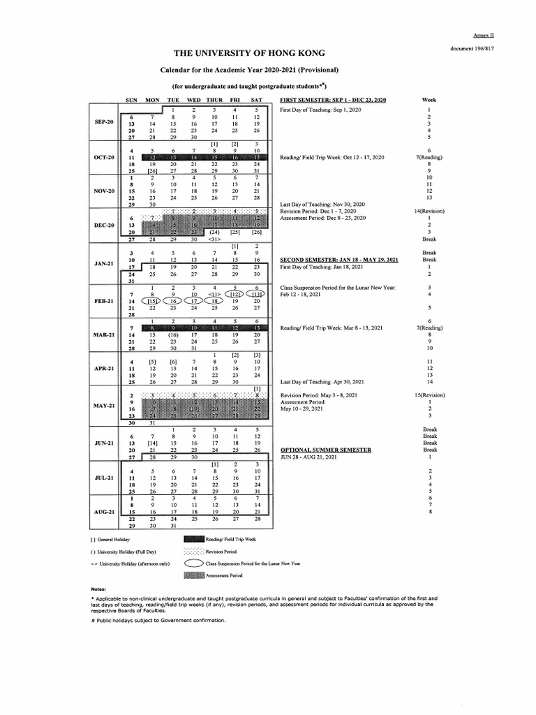 Academic Calendar 2020-2021 | PDF