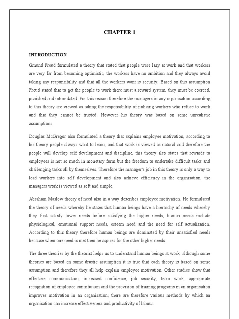 Employee Motivation in Education Sector | PDF | Job Security | Motivation