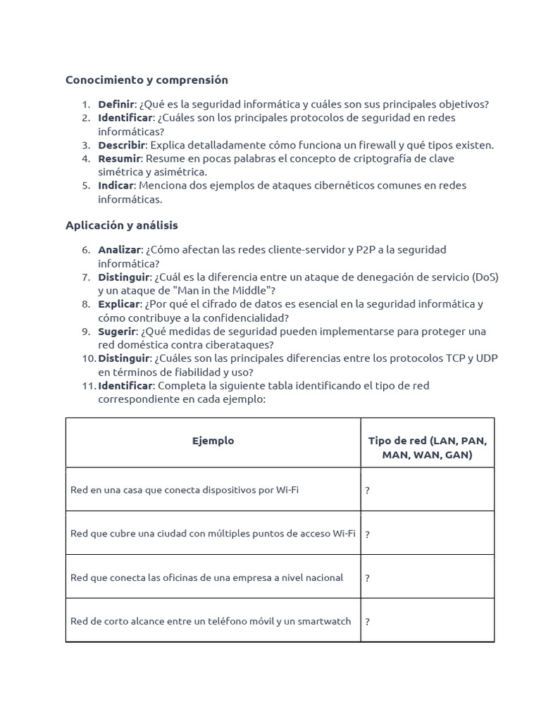 Cuestiones para Estudio y Repaso | PDF