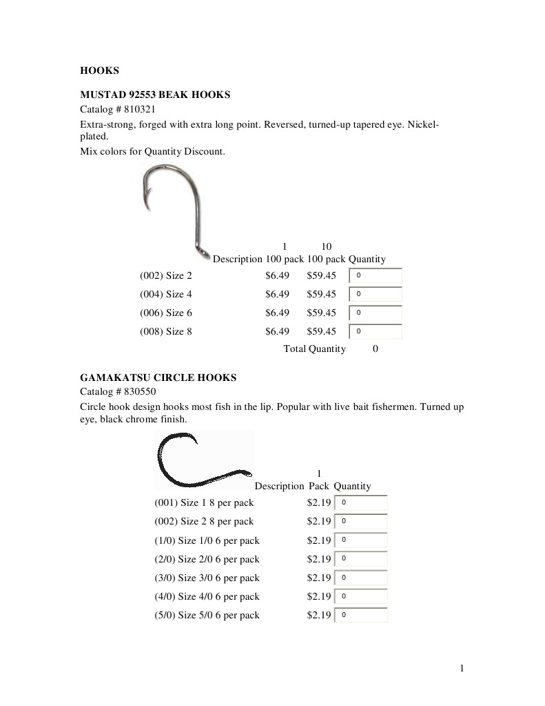 Hooks | PDF | Fish And Humans | Fish