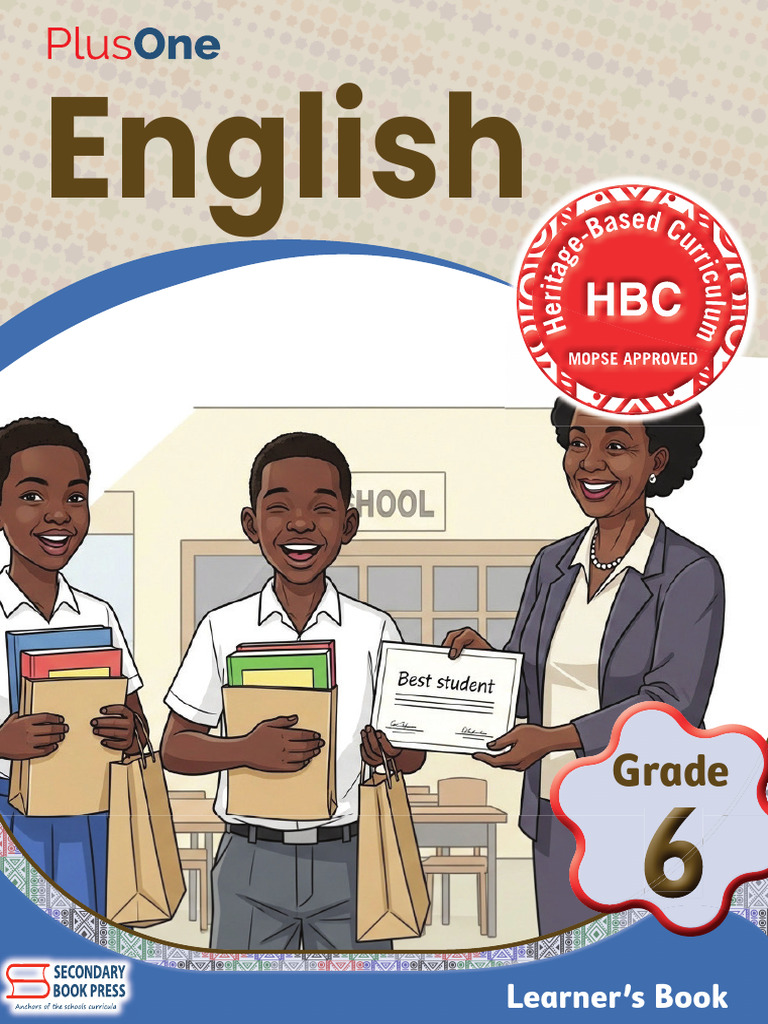 Plus One HBC English Grade 6 LB | PDF | Verb | Language Mechanics