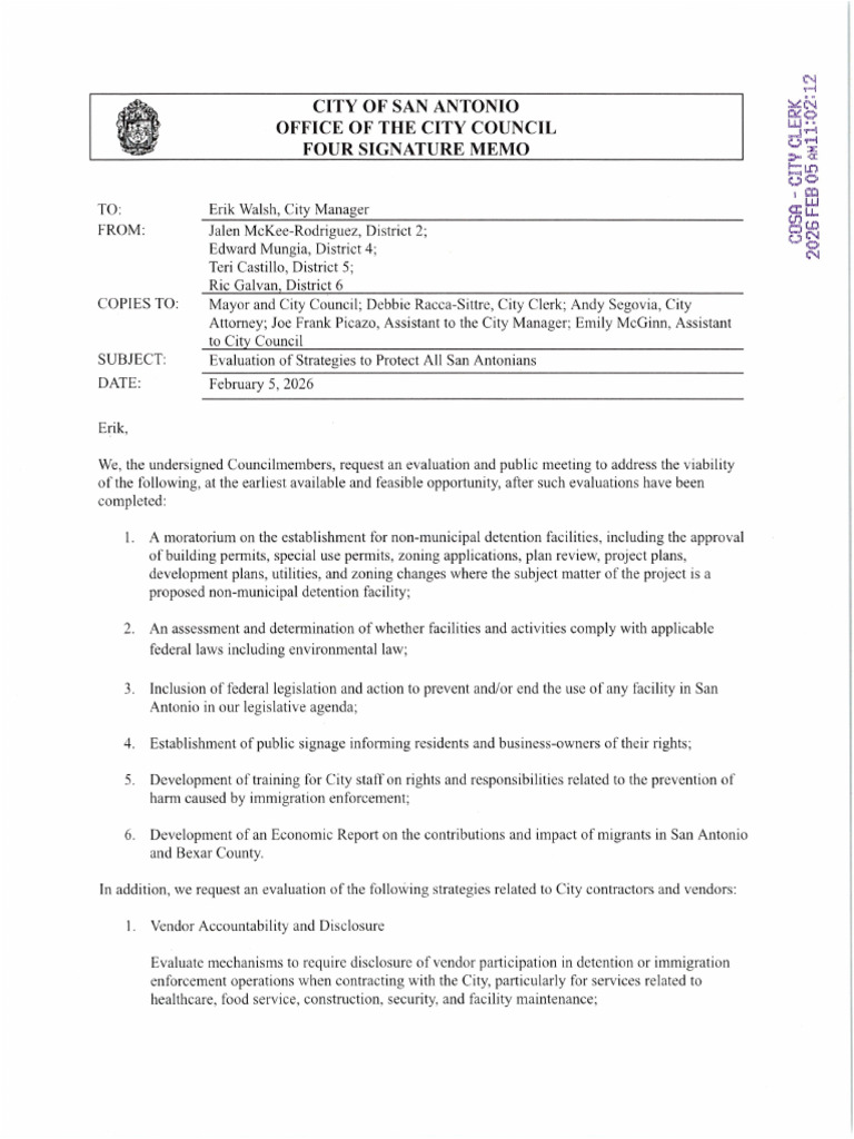 Detention Resolution Memo | PDF