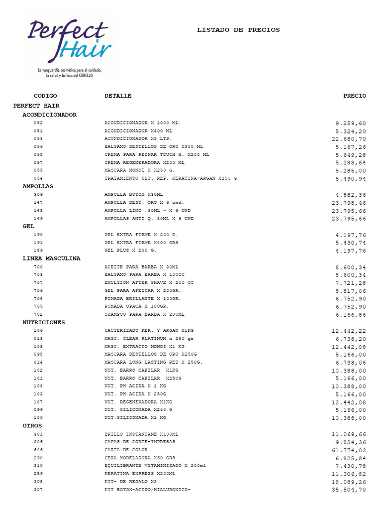 LP - Perfect Hair | PDF