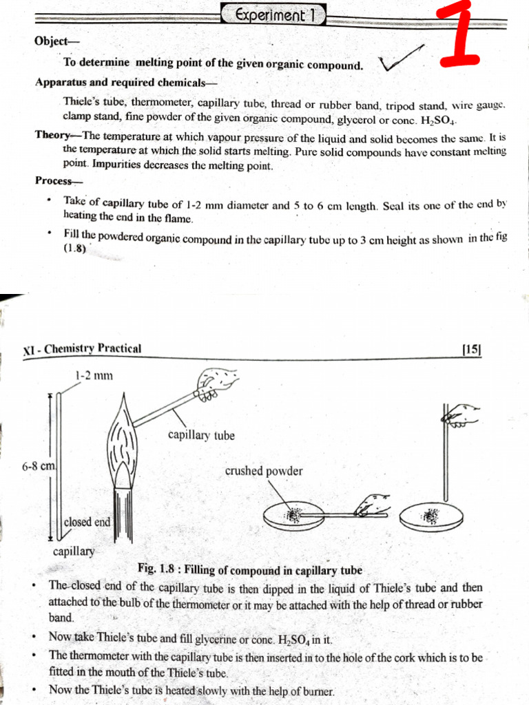 Class11 Content Based Experiment | PDF