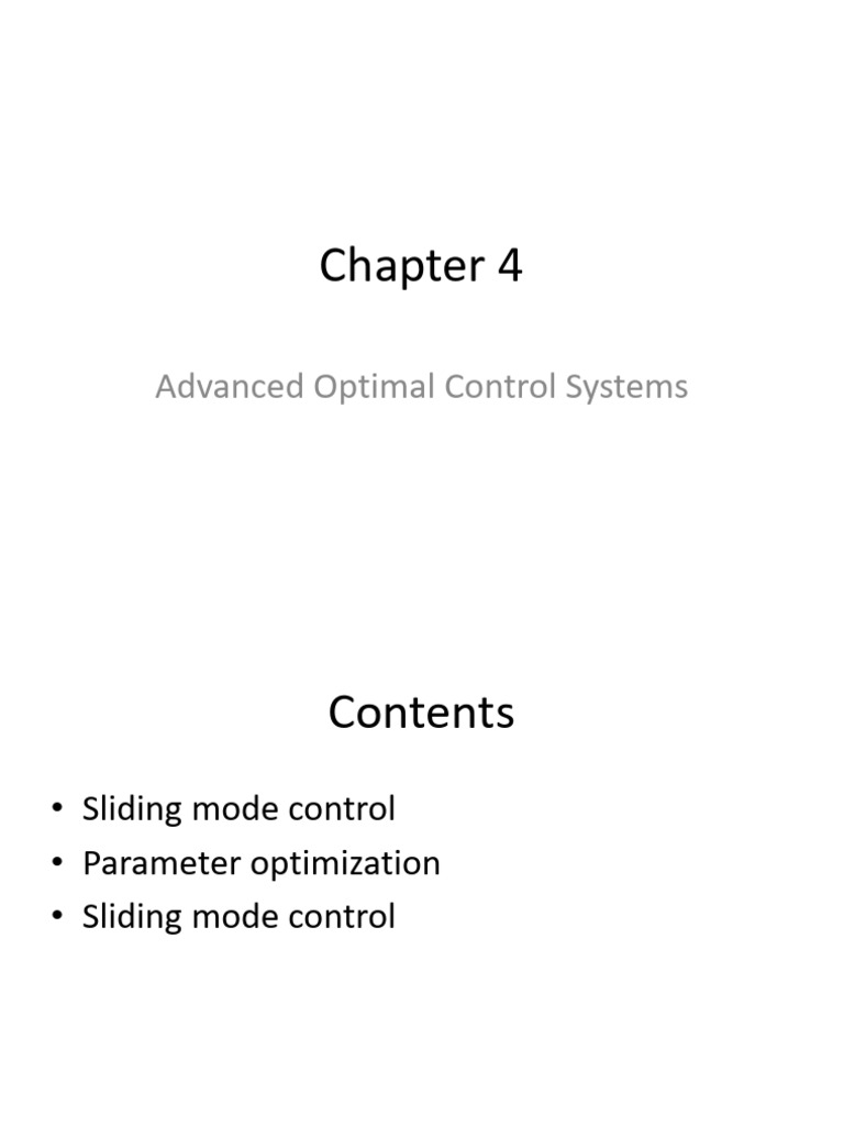 Chapter 4 Design of Optimal Linear Systems | PDF | Applied Mathematics ...