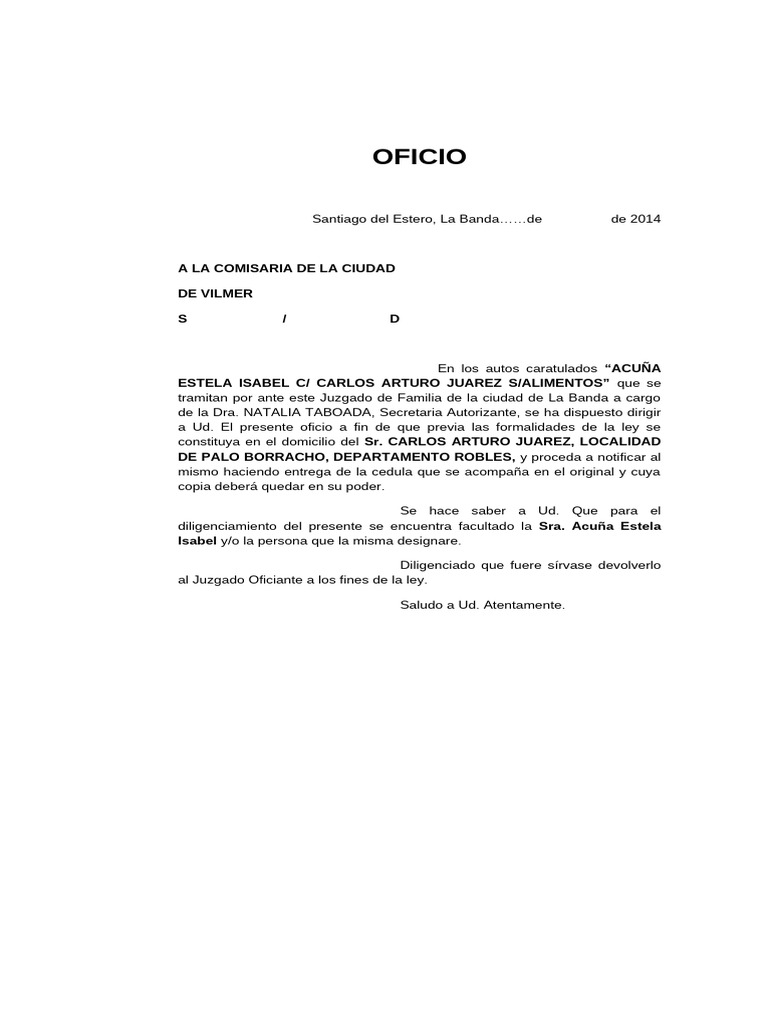 OFICIO | PDF