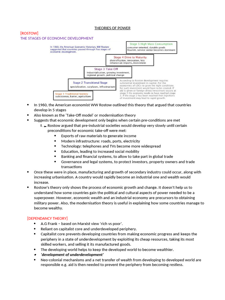 Theories of Power 1 | PDF