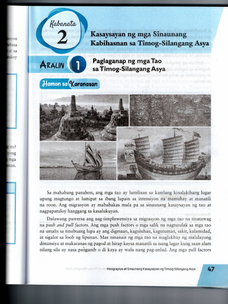 6. Paglaganap Ng Tao Sa Timog Silangang Asya | PDF