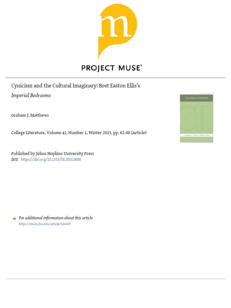Cynicism and The Cultural Imaginary | PDF | Deconstruction | Ideologies