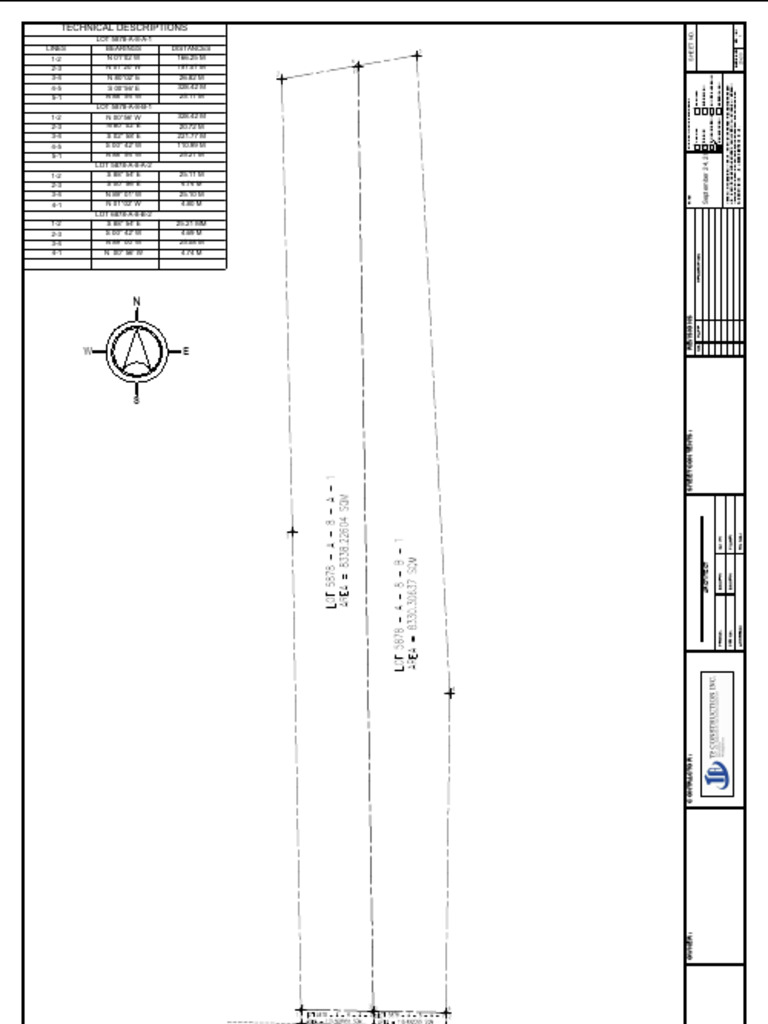 Lot Plan Model(1) | PDF