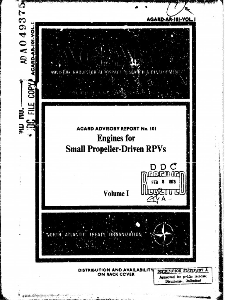 Engines For Small Propeller Driven RPVs | PDF | Engines | Mechanical ...