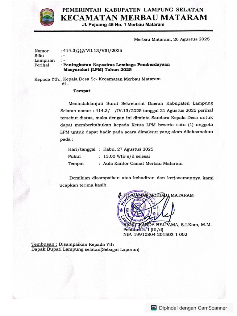 Undangan LPM | PDF
