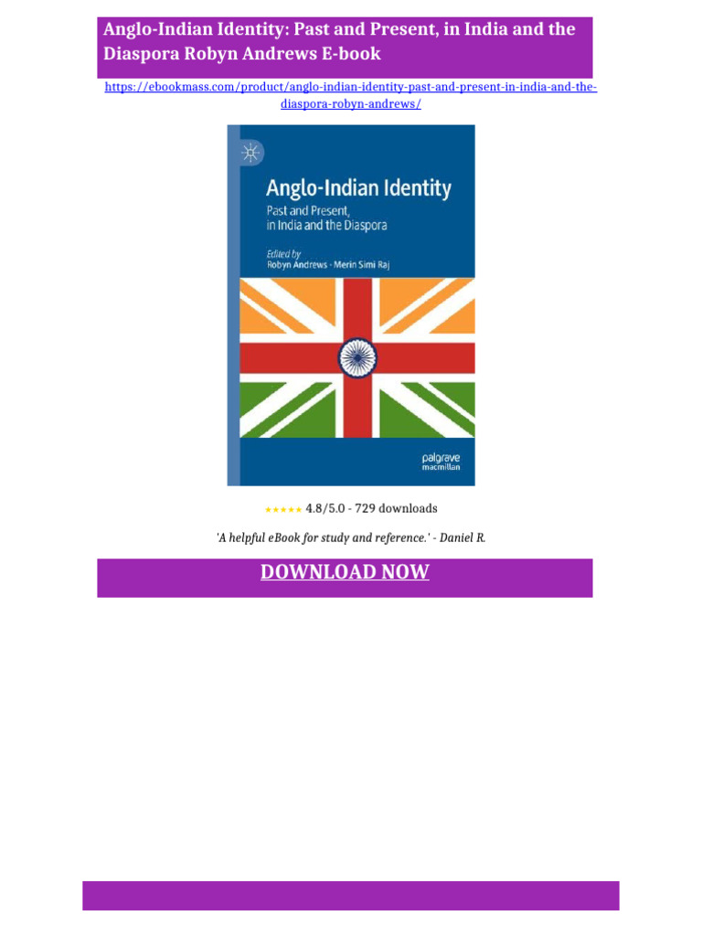 Anglo-Indian Identity: Past and Present, in India and The Diaspora ...
