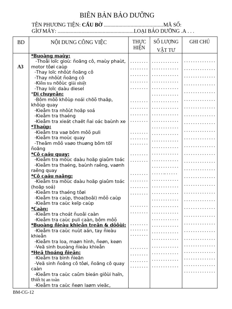 BB BD Can Cau Co Dong Co | PDF