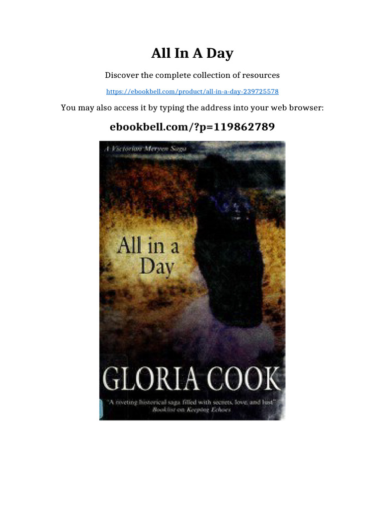 All in A Day Sample | PDF | Intellectual Property | Property