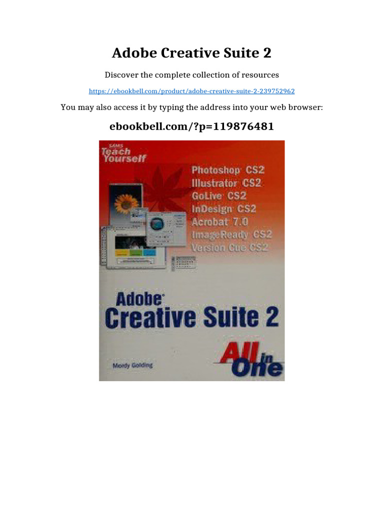 Adobe Creative Suite 2 Updated 2025 | PDF | Clause | Grammatical Gender