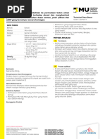 Kegunaan dan Daya Sebar MU-400 GranitFix | PDF