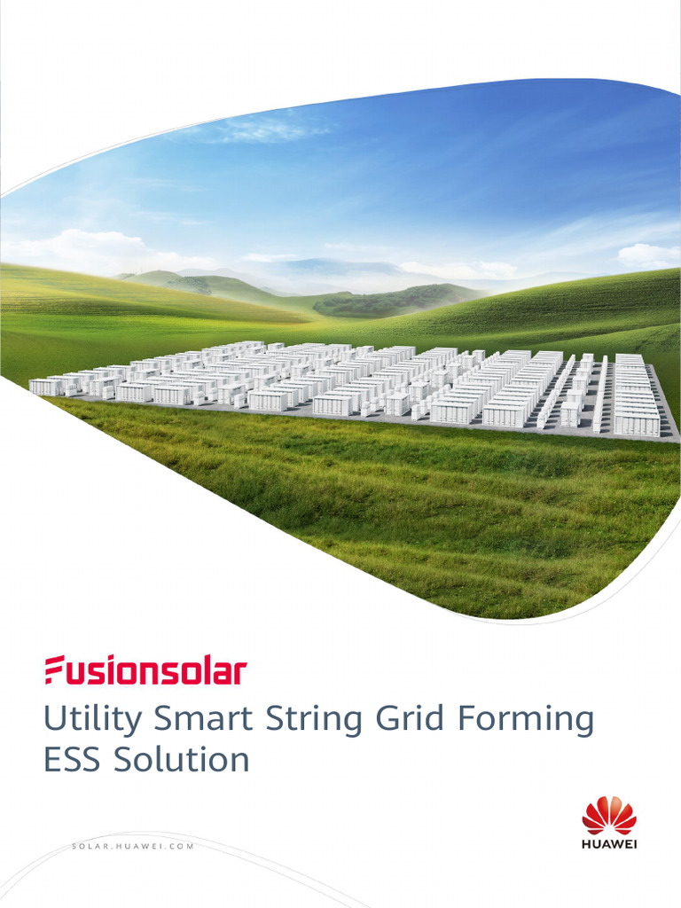 FusionSolar Utility Smart String Grid Forming ESS Solution Datasheet ...