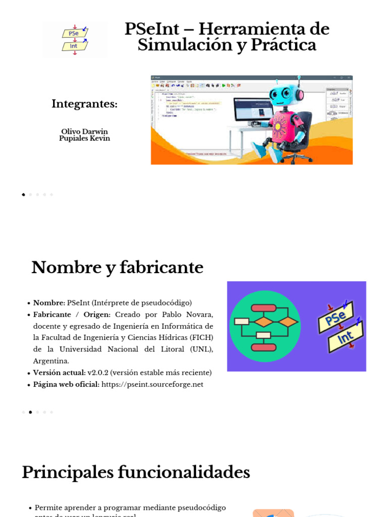 PSeInt - Herramienta de Simulación y Práctica | PDF