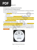 Three Dark Lamp Synchronization Method | PDF | Electric Generator ...