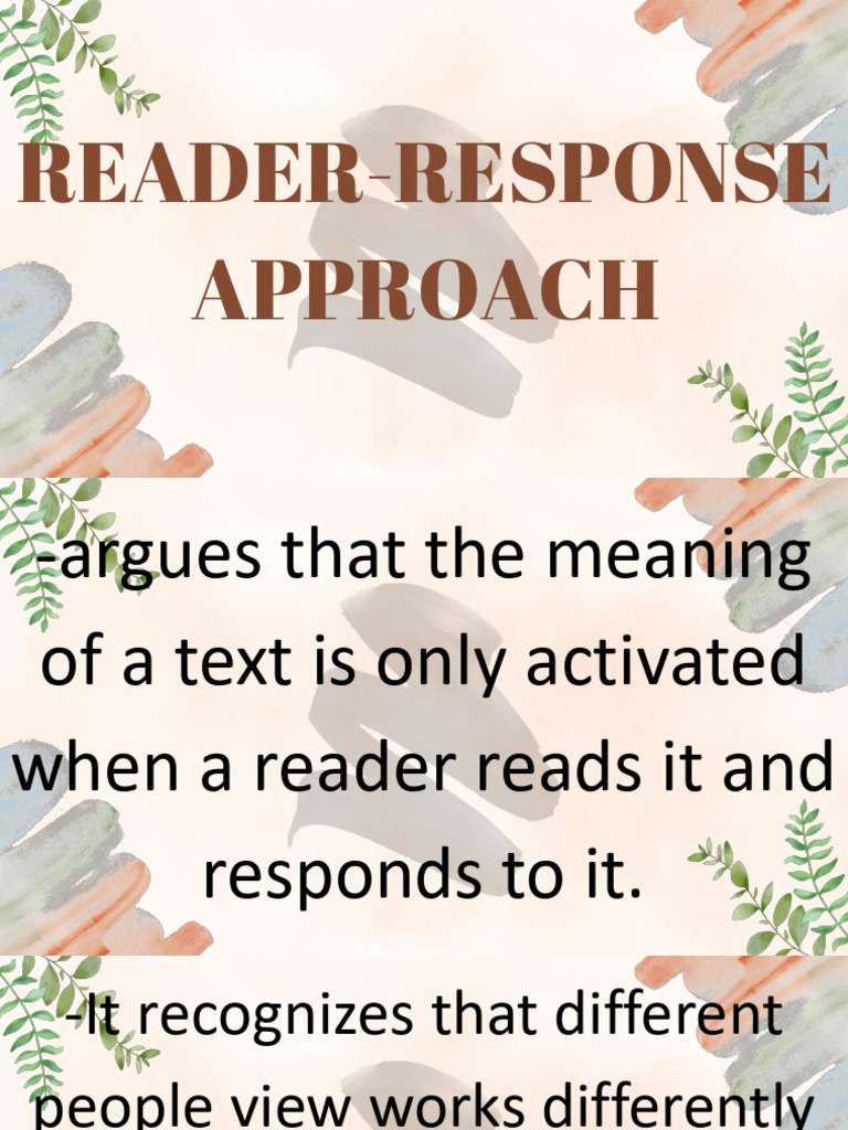 Readers Response | PDF