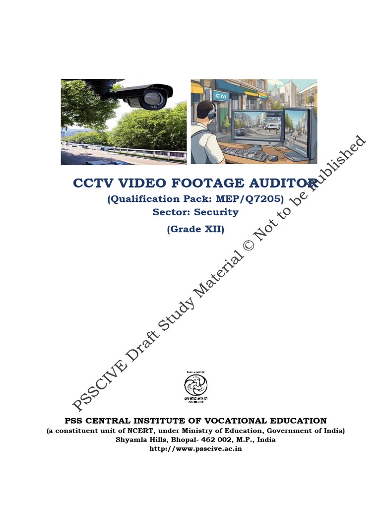 CCTV Video Footage Auditor English Class 12 | PDF | Audit | Tag (Metadata)