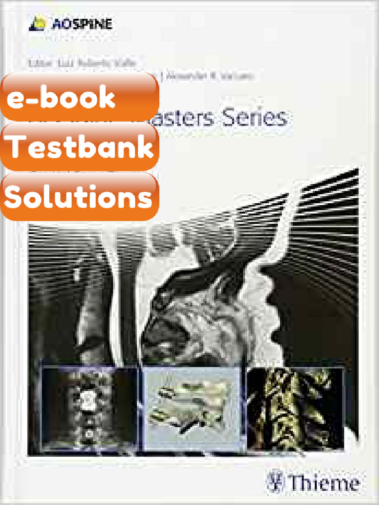 AOSpine Masters Series Volume 5 Cervical Spine Trauma by FC Aner ...