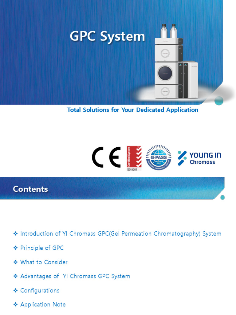 YCM GPC-System Presentation ENG | PDF | Scientific Techniques ...