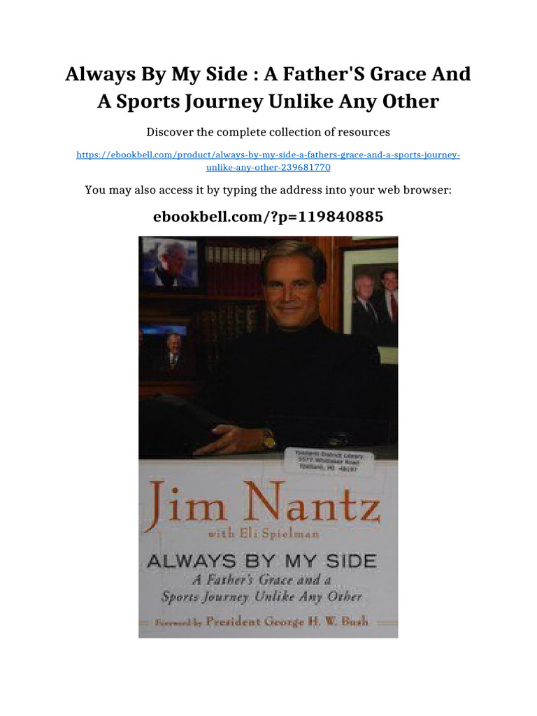Always by my side : a father's grace and a sports journey unlike any ...