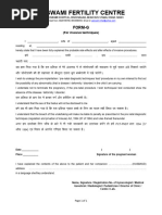 PCPNDT Declaration and Affidavit Form | PDF