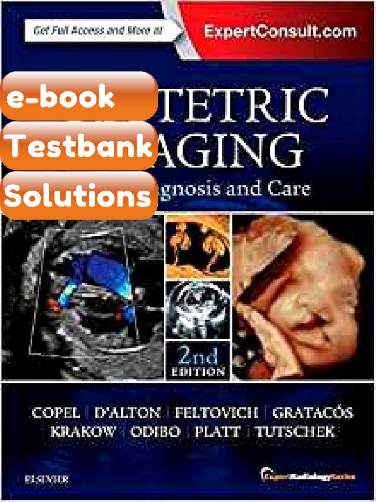 Testbank Obstetric Imaging Fetal Diagnosis and Care Expert Radiology ...