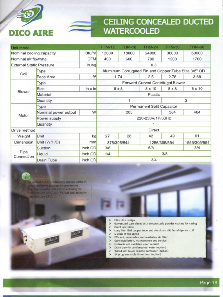Catalog - DICO Aire Aircon | PDF