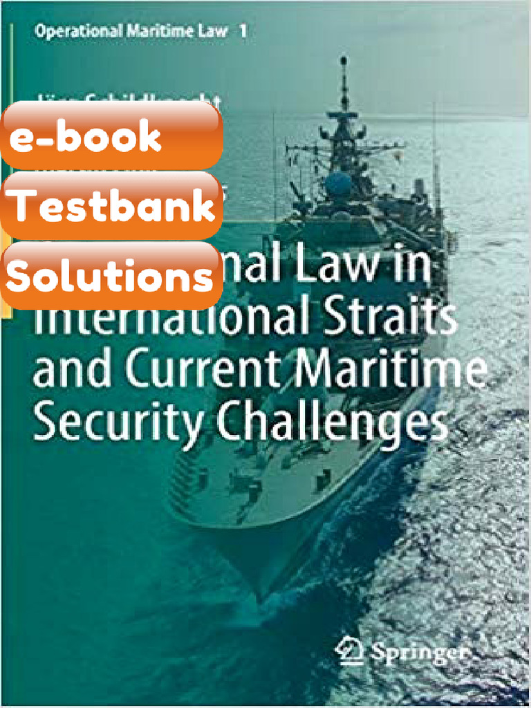Operational Law in International Straits and Current Maritime Security ...