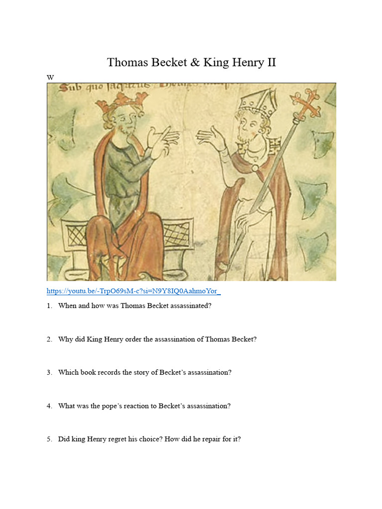 Video Thomas Becket | PDF