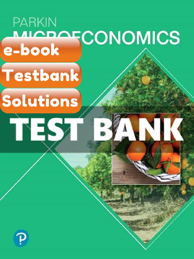 Testbank Microeconomics 13th Ed Parkin Fast Download | PDF | Computing ...